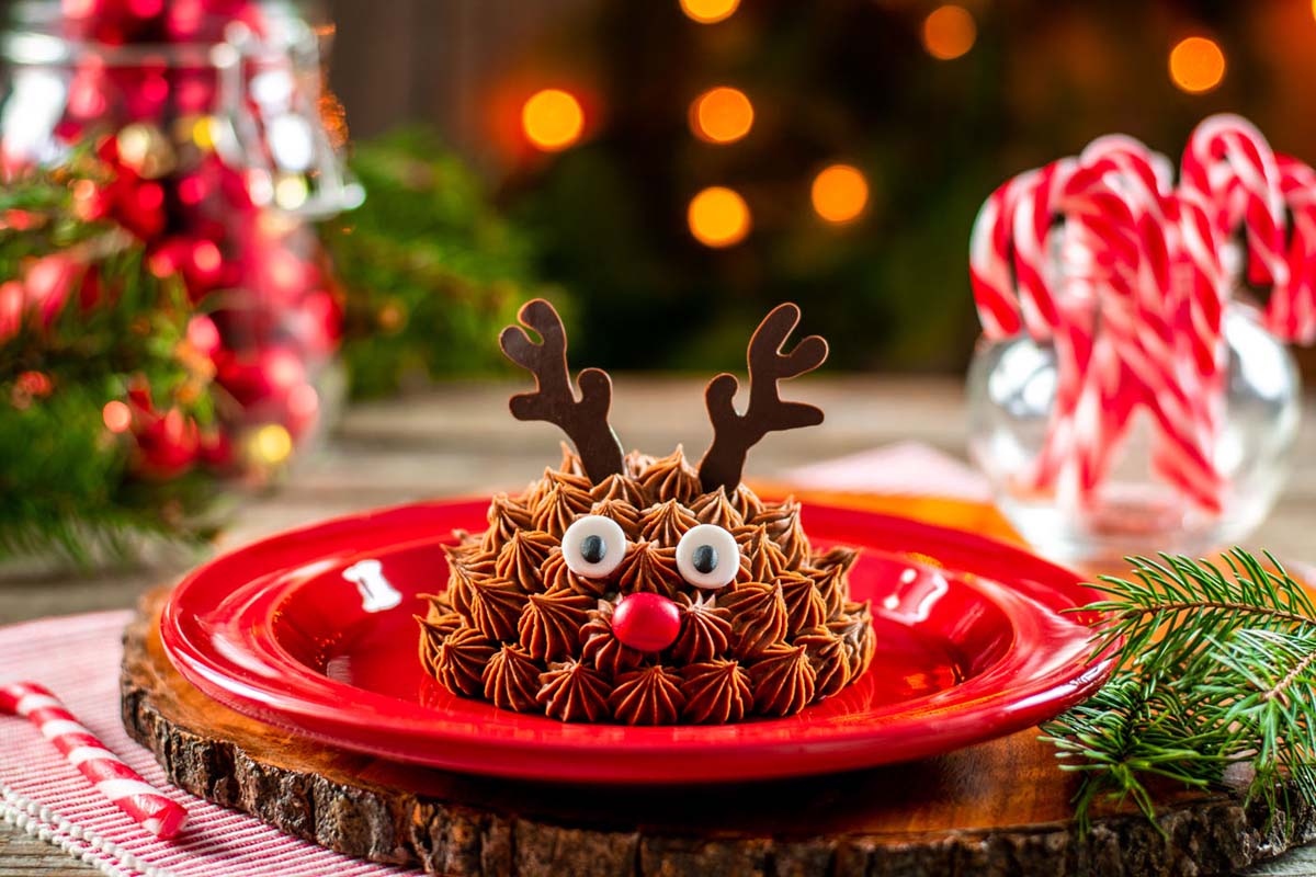 Mini renna al pandoro - Lucake